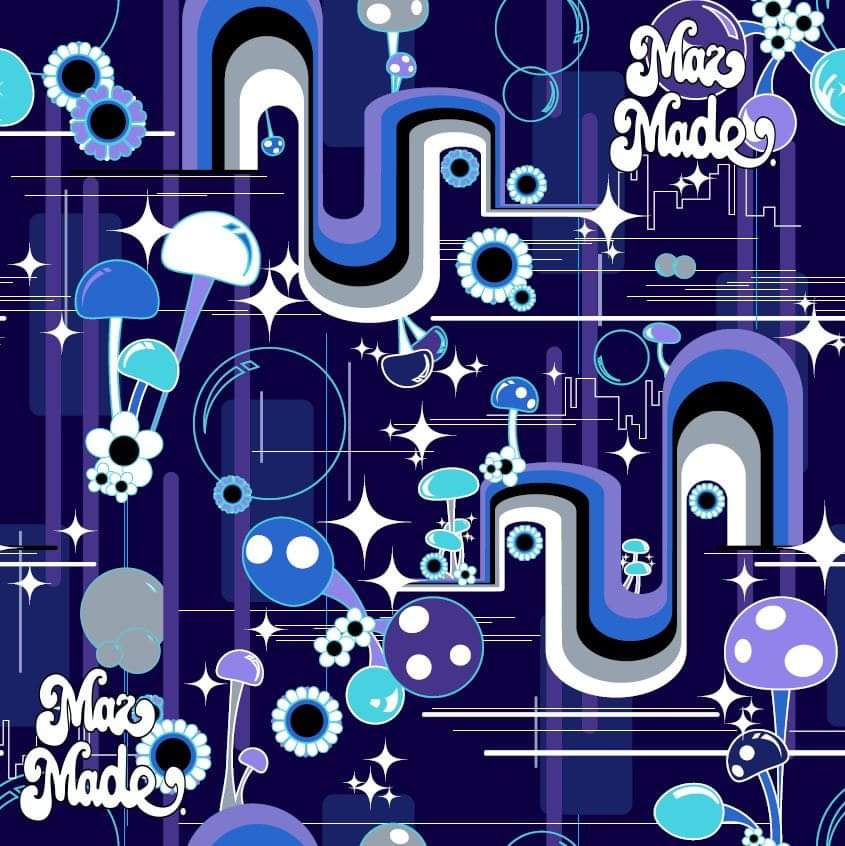 Bubble and Squeek Electric Purple WPC – Maz Made.