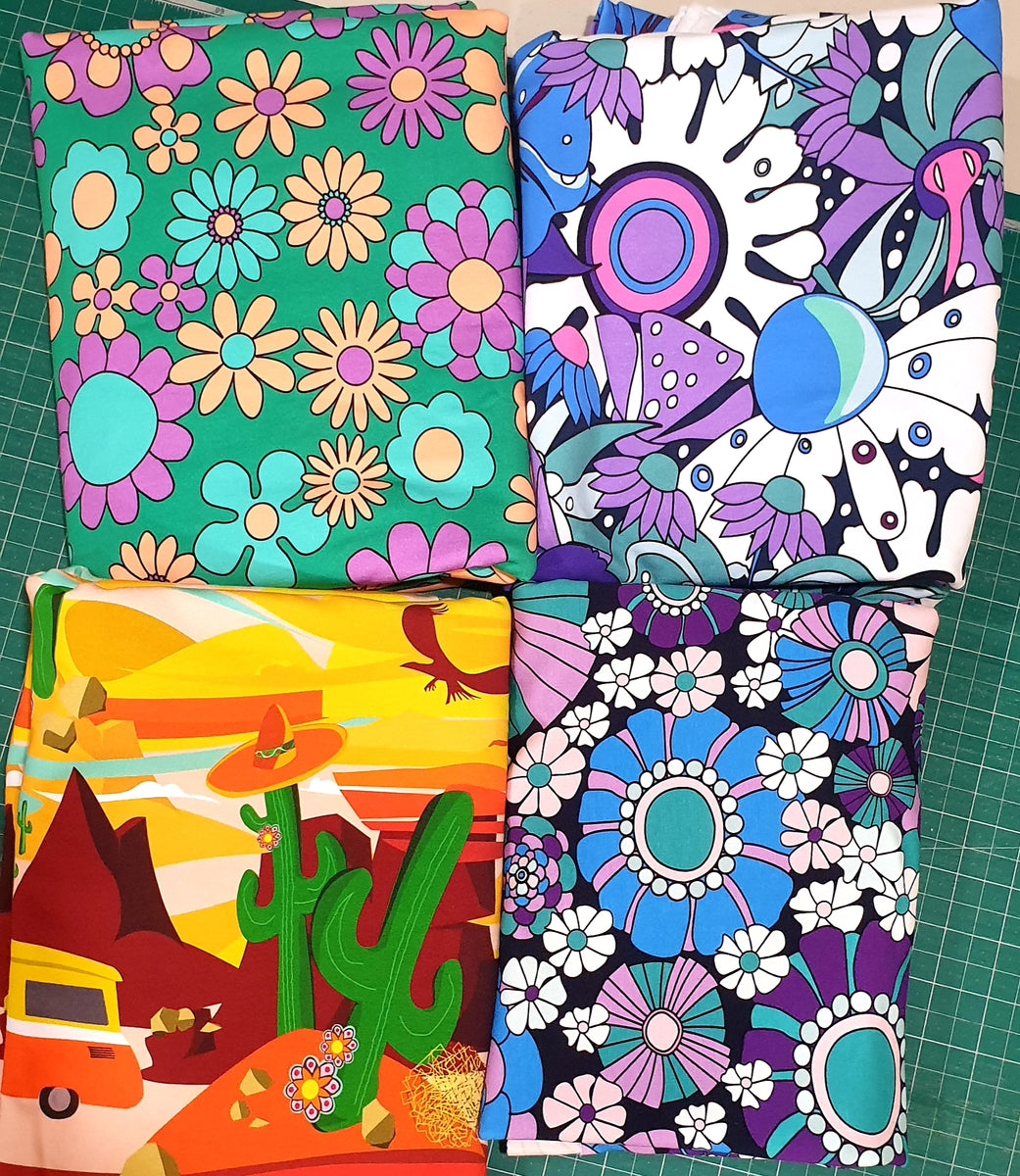 ASSORTED French Terry Pack 4 metres in total – Maz Made.