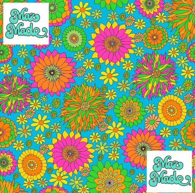 Hairy McLairy Fluro Blue Cotton/Line – Maz Made.